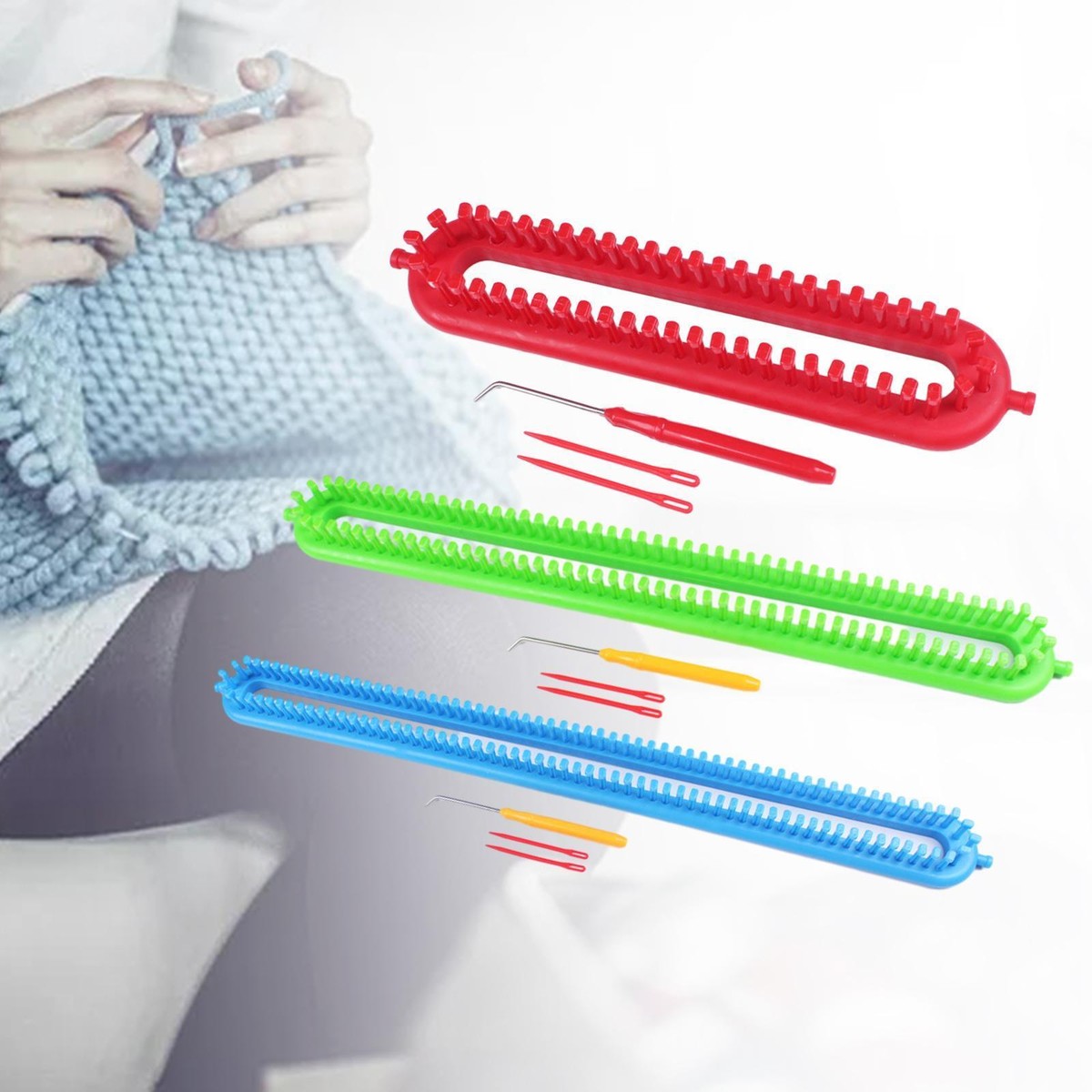 Knitting Machine Scarf Pattern Semi Circles Scarf Knitting Pattern PDF