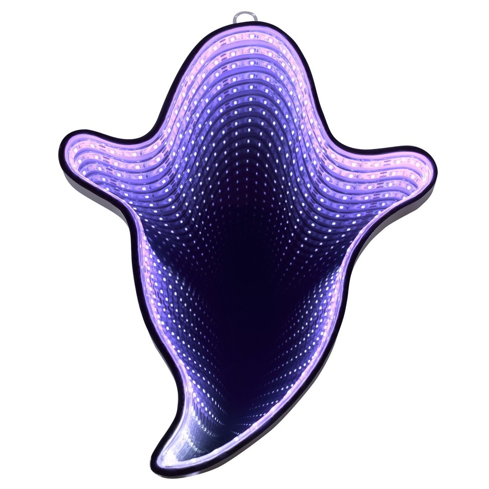 NEW! - Halloween LED Infinity Mirror Ghost Cool White - Hyde and Eek ...