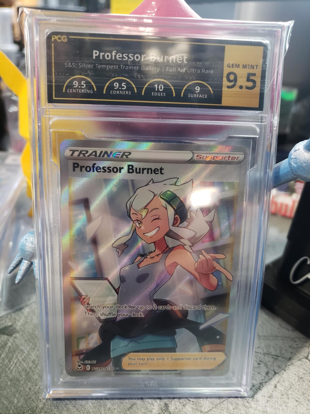 Pokémon TCG Professor Burnet SWSH12: Silver Tempest Trainer Gallery ...