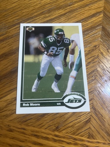 1991 Upper Deck Rob Moore #435 New York Jets Football Card | eBay