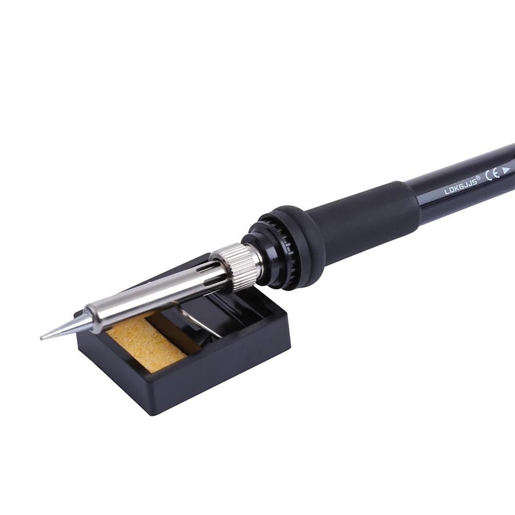 2xMini Soldering Iron Stand Holder Welding Solder Stand With Clean ...