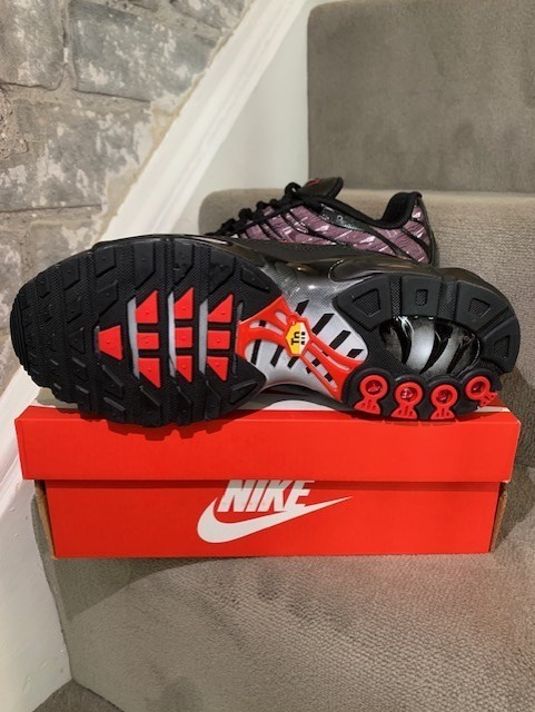 Mens UK9 Nike Air Max Plus TN Red White Black UK 9 | eBay