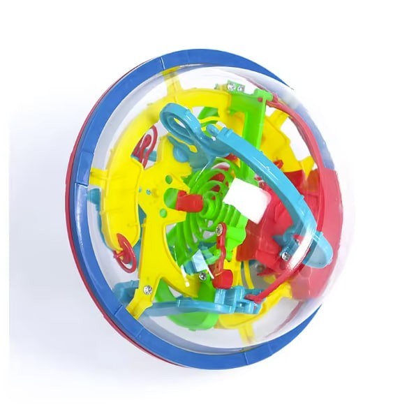 3D Maze Ball Mini Magic Puzzle Intelligence & Idea Perplexus Maze Game ...