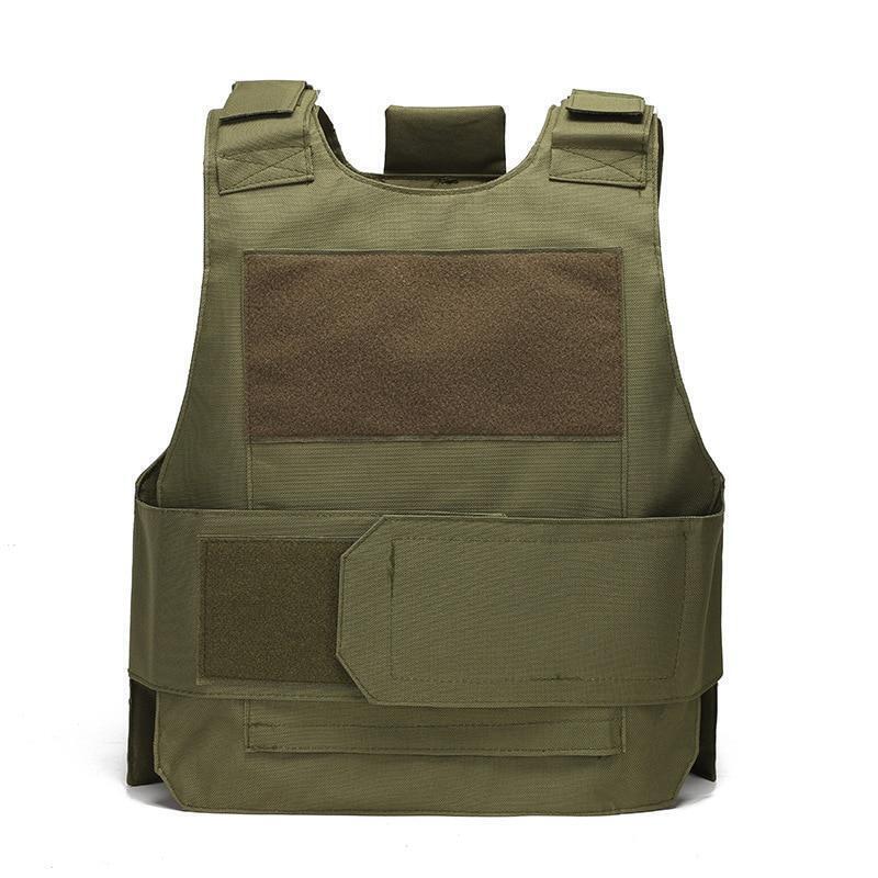 Body Bulletproof Vest Front Back Plates Armor Tactical Jacket Guard ...