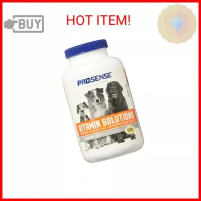 ProSense Vitamin Solutions 90 Count, Chewable Tablets for Dogs, Helps ...