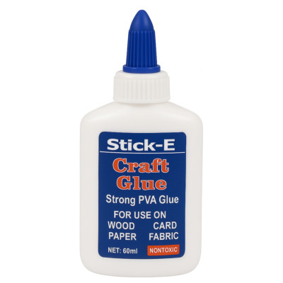 Craft Glue Strong Pva Glue For Use On Wood Card Paper Fabric 60ml | eBay UK