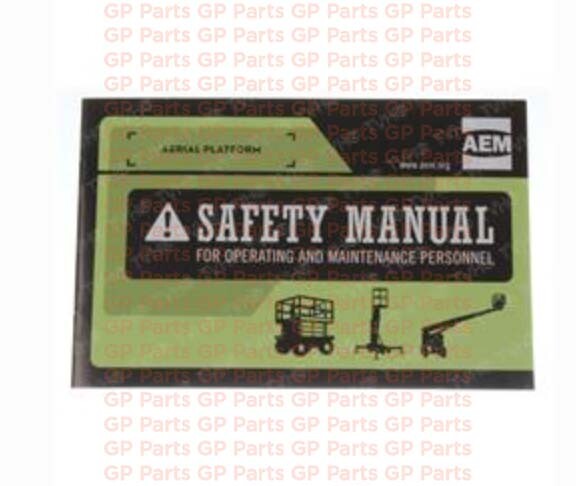 Genie 27581 27581GT MANUAL - PLATFORM EMI AERIAL, GS1530 GS1532 GS1930 ...