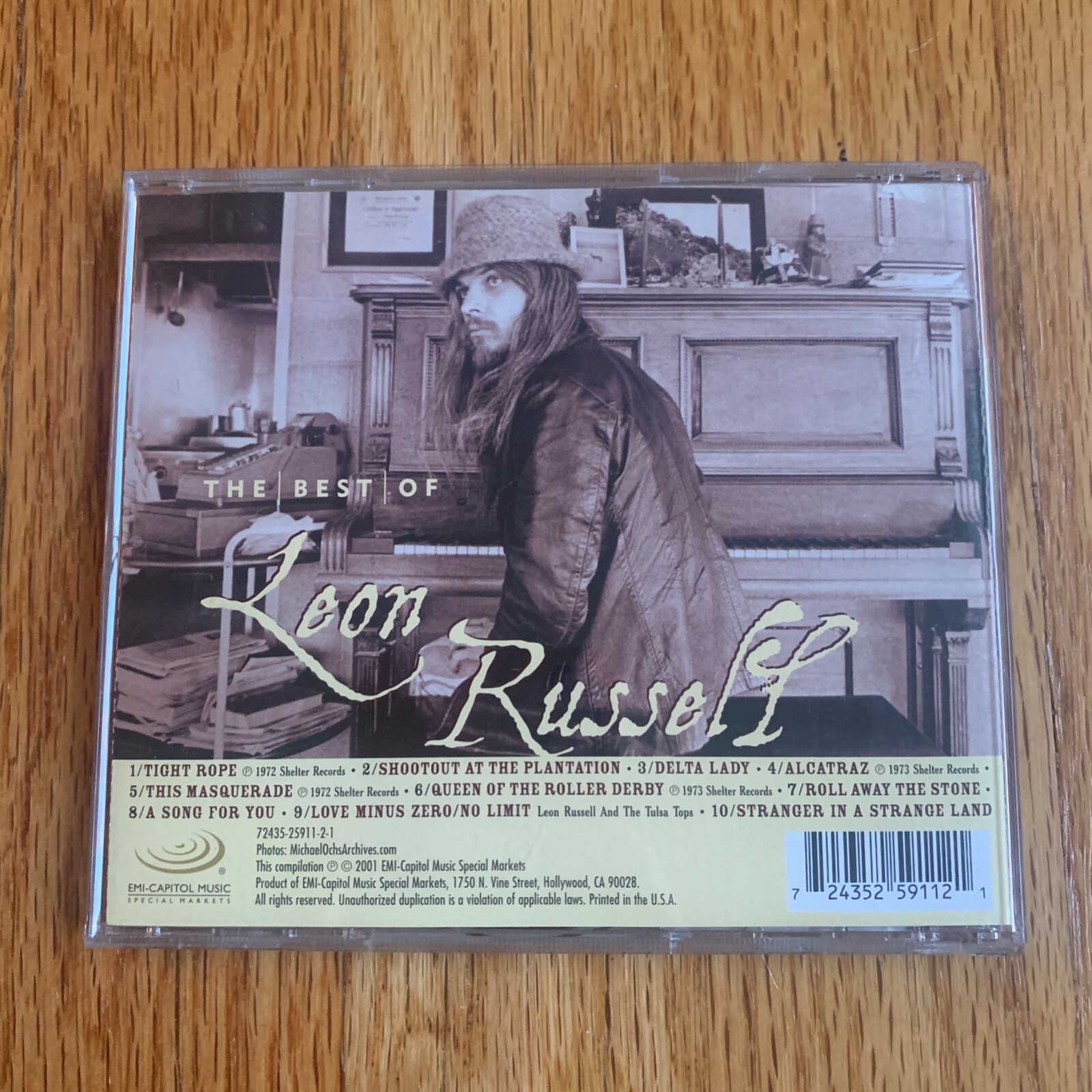 Leon Russell - The Best Of Leon Russell CD (EMI Capitol) | eBay