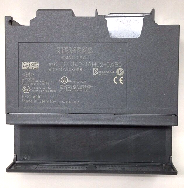 Siemens 6ES7 340-1AH02-0AE0 Comm Processor RS 232C Module Siemens 6ES7 340-1AH02-0AE0 Comm Processor RS 232C Module