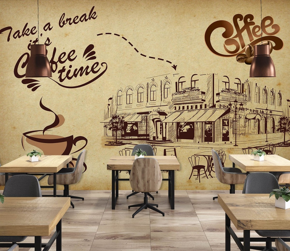 Coffee Shop Wall Design 38 Modern Coffee Bar Ideas To Jump Start Your