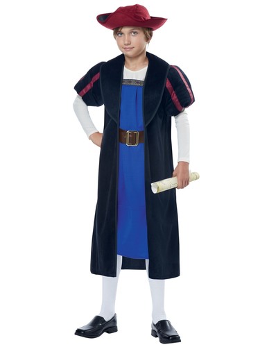 Christopher Columbus Colonial World Explorer Historical Book Week Boys ...