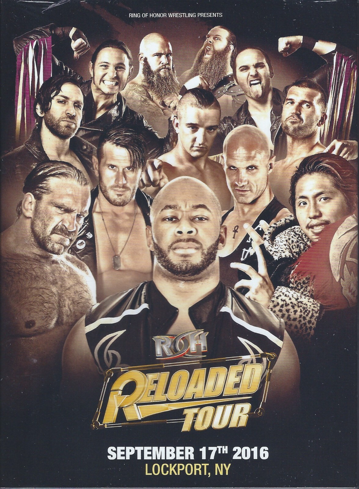 ROH Wrestling Reloaded Tour Sept. 17, 2016 (DVD) Jay Lethal, Briscoes ...