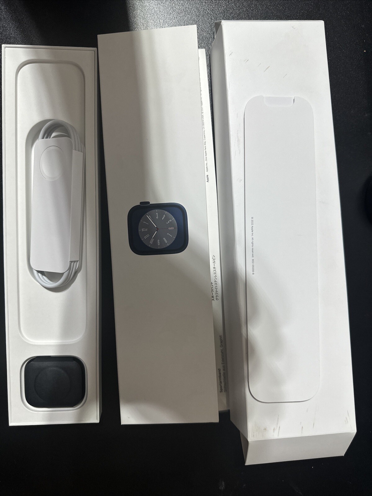 EMPTY BOX With USB-C for Apple Watch iWatch 45mm Series 9 - No Watch or ...