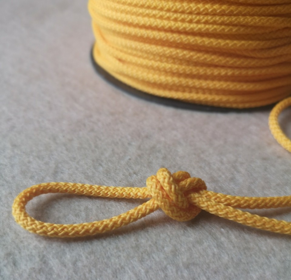 5mm Cord Drawstring Rope Polypropylene Strong String Craft Lacing ...