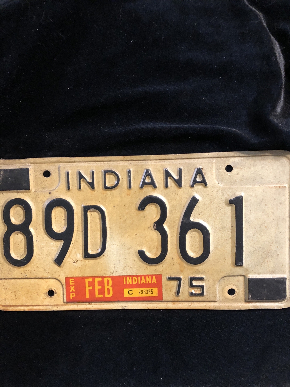 Vintage 1975 Indiana License Plate | eBay
