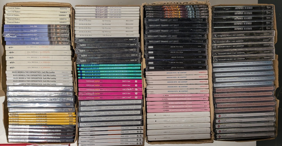 MIXED CD - JOB LOT X OVER 1000 UNITS NEW SEALED WHOLESALE BULK ROCK POP ...
