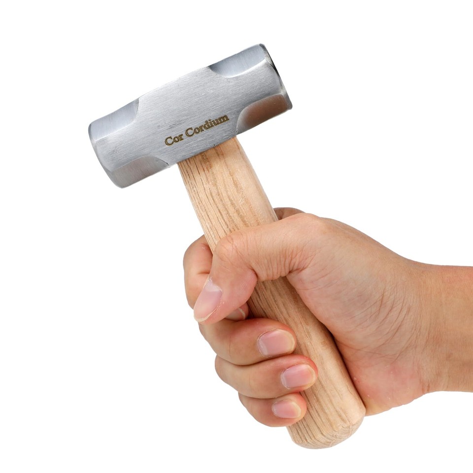 Sledge Hammer Mini Sledge Hammer w Steel Hammer Head and Wood Short ...