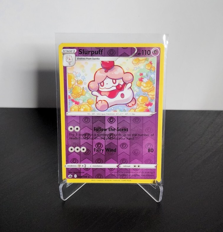 Pokemon TCG Slurpuff Chilling Reign 068/198 Reverse Holo Rare NM/M | eBay