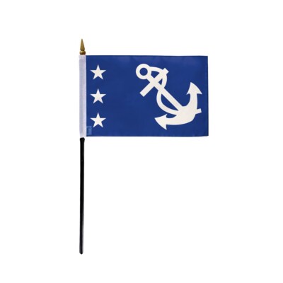 AGAS Past Commodore Officers Flag on staff Outdoor Indoor Stick, Flag ...