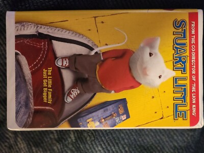 Stuart Little (VHS, 2000, Clamshell Case Closed Captioned) 43396052154 ...