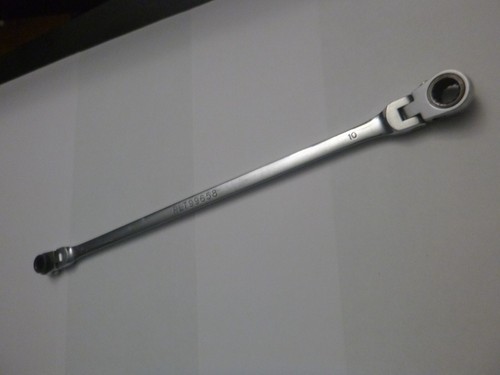 Platinum Tools 8mm x 10mm Long Ratcheting Flex Box End Wrench PLT99658 ...