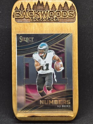 2023 Select AJ Brown Numbers #NMB-ABR | eBay