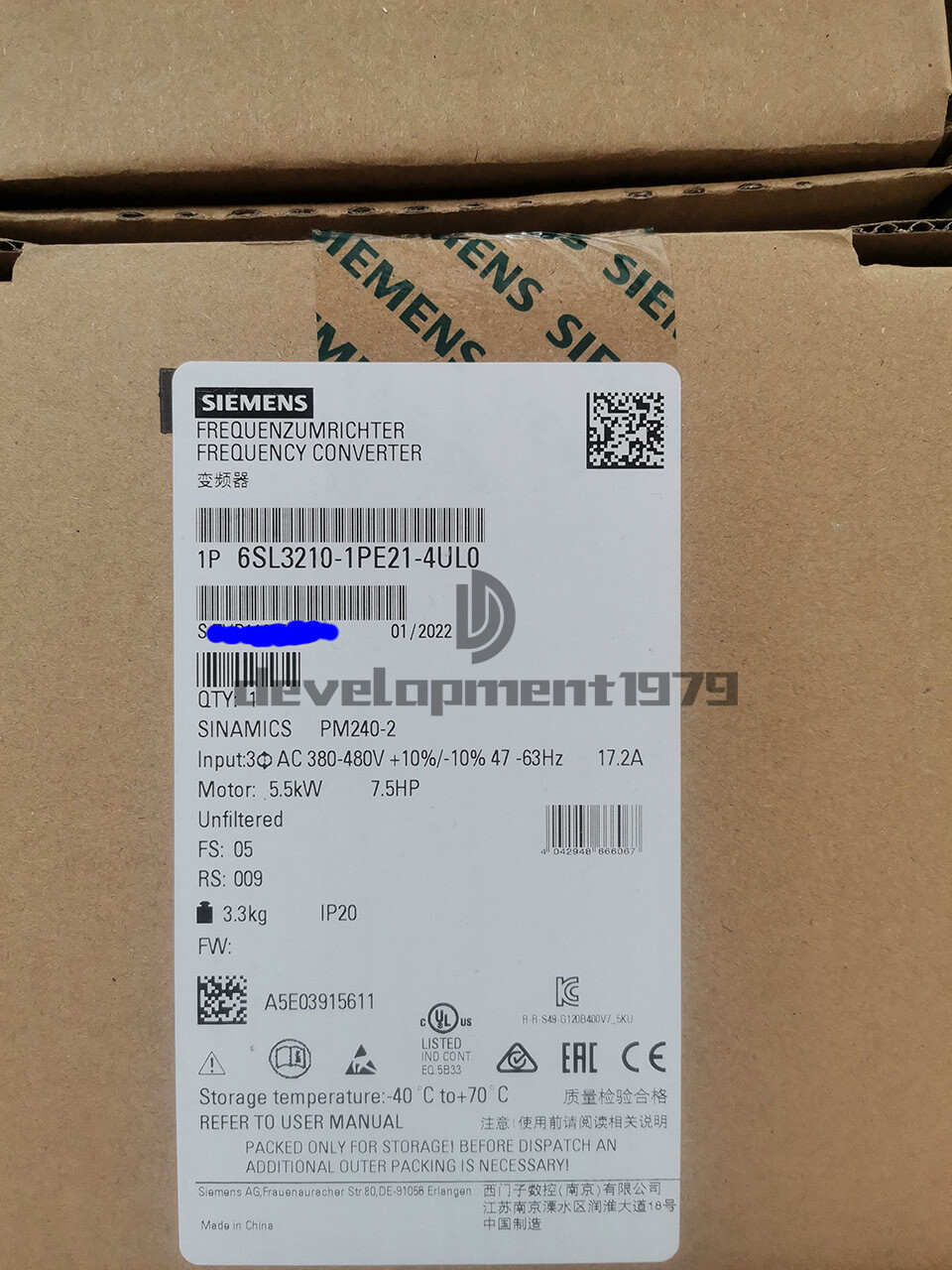 1PCS Neu Siemens 6SL3210-1PE21-4UL0 6SL3 210-1PE21-4UL0 | eBay.de