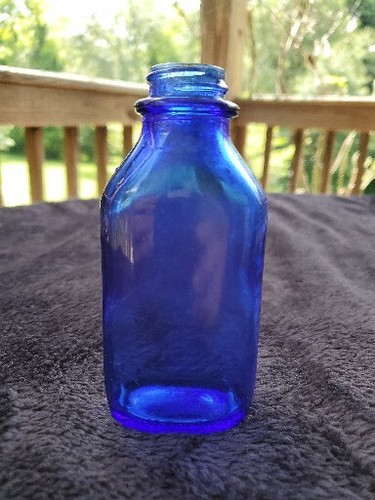 Vintage Phillips Milk of Magnesia Cobalt Blue Bottle- 5" Tall | eBay
