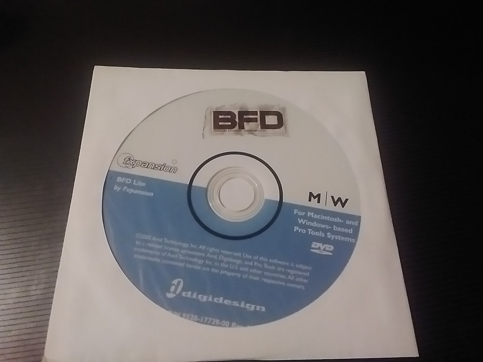 BFD Fxpansion Digidesign Disc Preowned Vg Condition | eBay