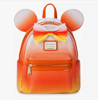 Disney Minnie Candy Corn Sequin Loungefly Backpack | eBay