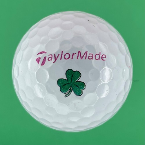 RARE TaylorMade TP5 Pix My Symbol LUCKY 4 LEAF CLOVER Logo Golf Ball ...