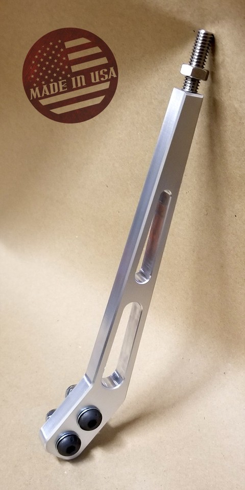 [SR] Billet Aluminum 10" Bent Shifter Handle Lever Tremec T5 T45 T56 ...