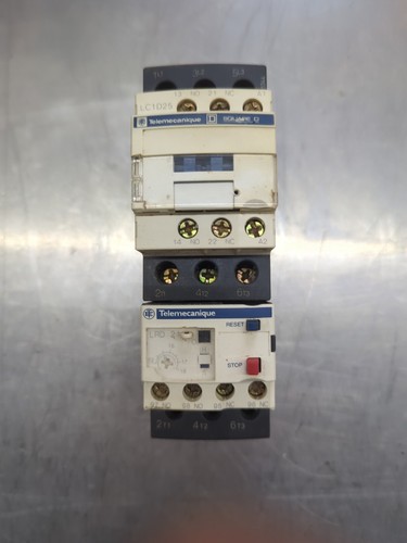 SCHNEIDER/SQUARE D LC1D25BD 5-24VDC 40AMP SOLID STATE CONTACTOR w/ LRD ...