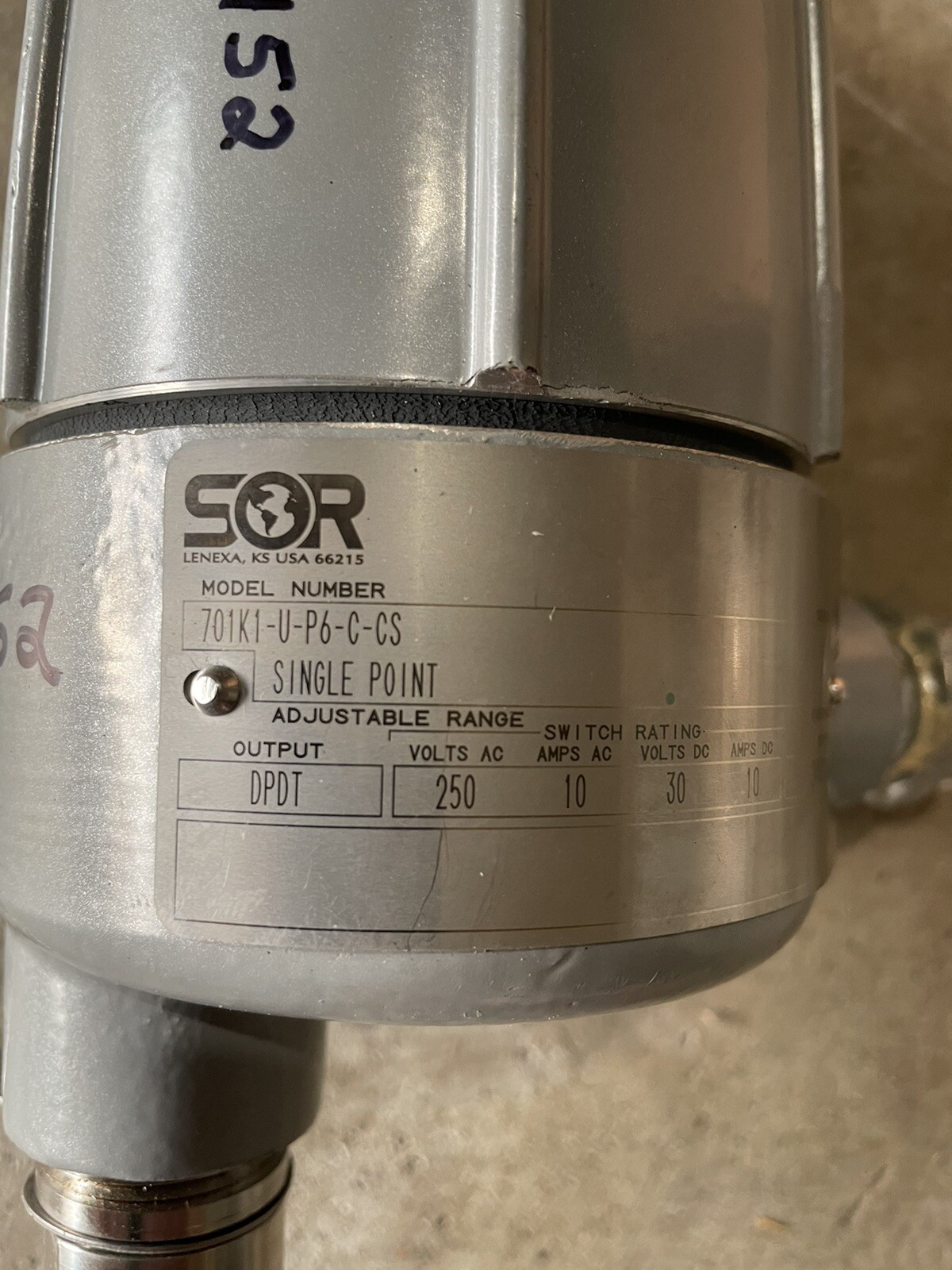 SOR Model 701 Ultrasonic Point Level Switch (UNUSED) | eBay