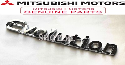 MITSUBISHI OEM Lancer Evolution CT9A CT9W EVO7/8/9 Rear Trunk Emblem ...