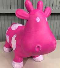 Trumpette Howdy Cow Kids Inflatable Bouncy Rubber Hopper Ride-on Toy ...