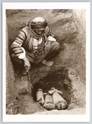 Sumerian Statues Tell Asmar Iraq Expedition January 1934 Postcard | eBay