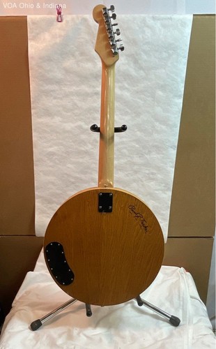 ASI Medina Ohio 6 String Banjocaster Electric Untested Paul F Tucker On ...