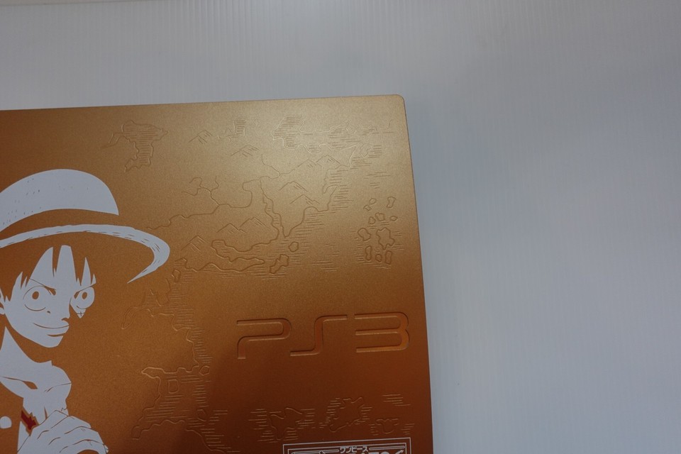 Sony PlayStation 3 PS3 One Piece GOLD 320GB Console Only LIMITED ...