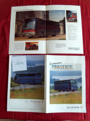 N° 18369 / PLAXTON Prestige 350-370 catalogue en français 1995 | eBay