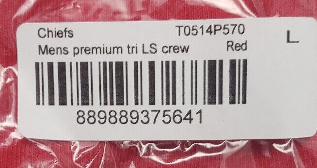 Kansas City Chiefs Fanatics 2020 AFC Champions Touchback 2-Hit T-Shirt ...