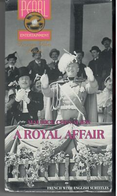A Royal Affair (VHS) Rare on VHS! HTF French w/English Subtitles - NEW ...