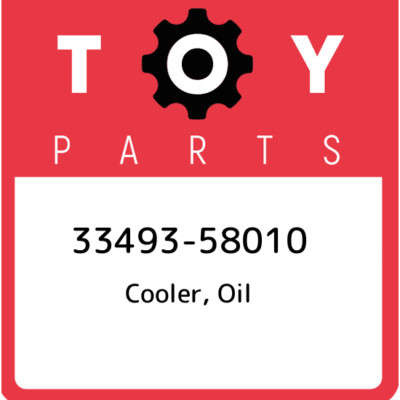 33493-58010 Toyota Cooler, oil 3349358010, New Genuine OEM Part | eBay