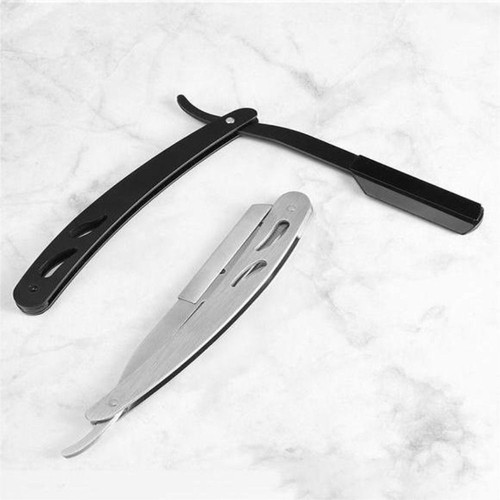 Manual Hair Razor Shave-Stainless Steel Shaving Razor Shaving Barber ...