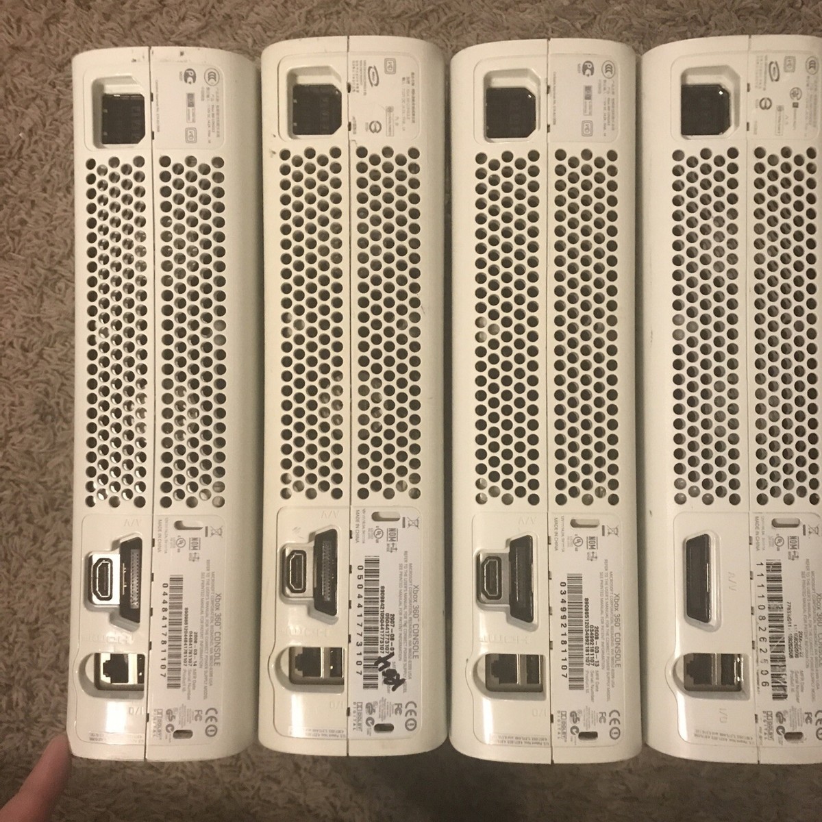 Xbox 360 Arcade Back