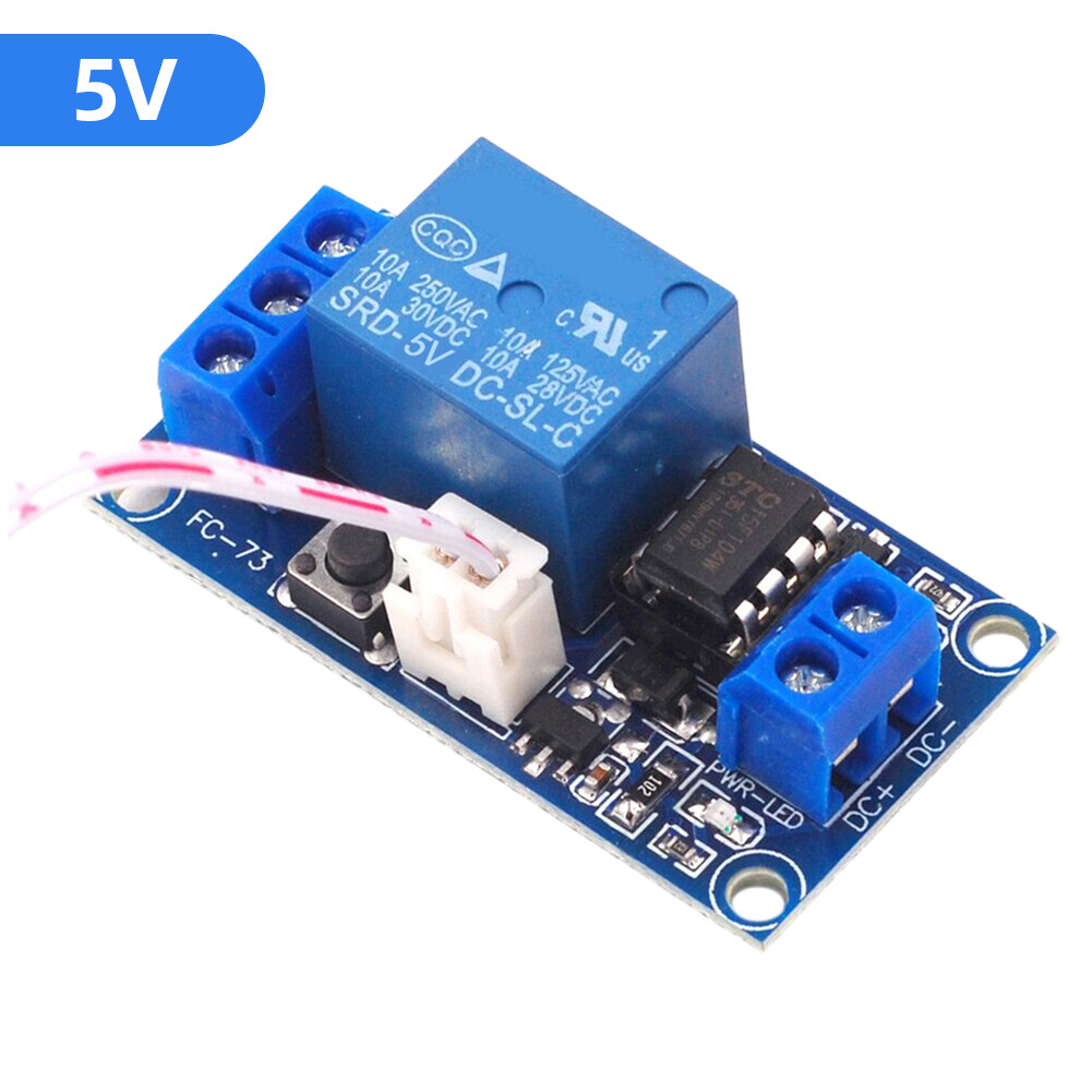 Bistable Relay Module Self Locking One-key Start-stop Single Chip ...