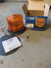 ECCO 6262 Amber LED Strobe Beacon Light 12-80vdc 1654013 for sale ...