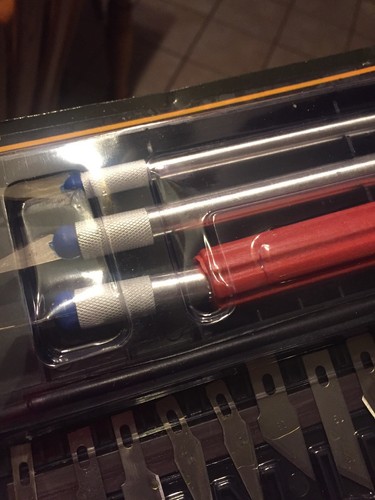 13 PC Hobby Exacto Style Knife Set Crafts Scrapbooking Models Detail ...