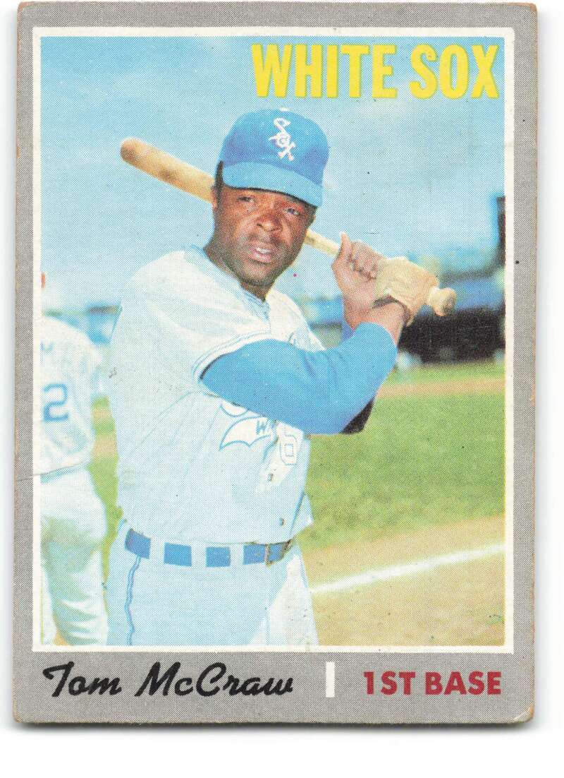 1970 Topps #561 Tom McCraw VG/EX Very Good/Excellent White Sox ID ...