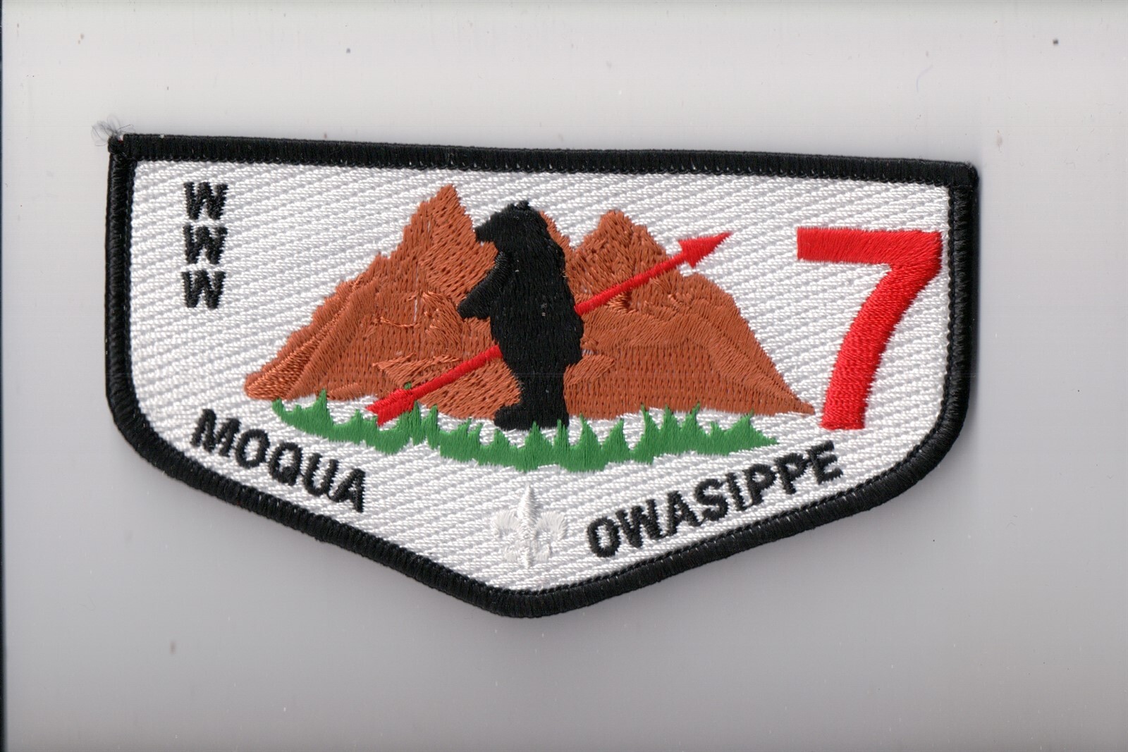Lodge 7 Owasippe OA flap (BL) Moqua | eBay
